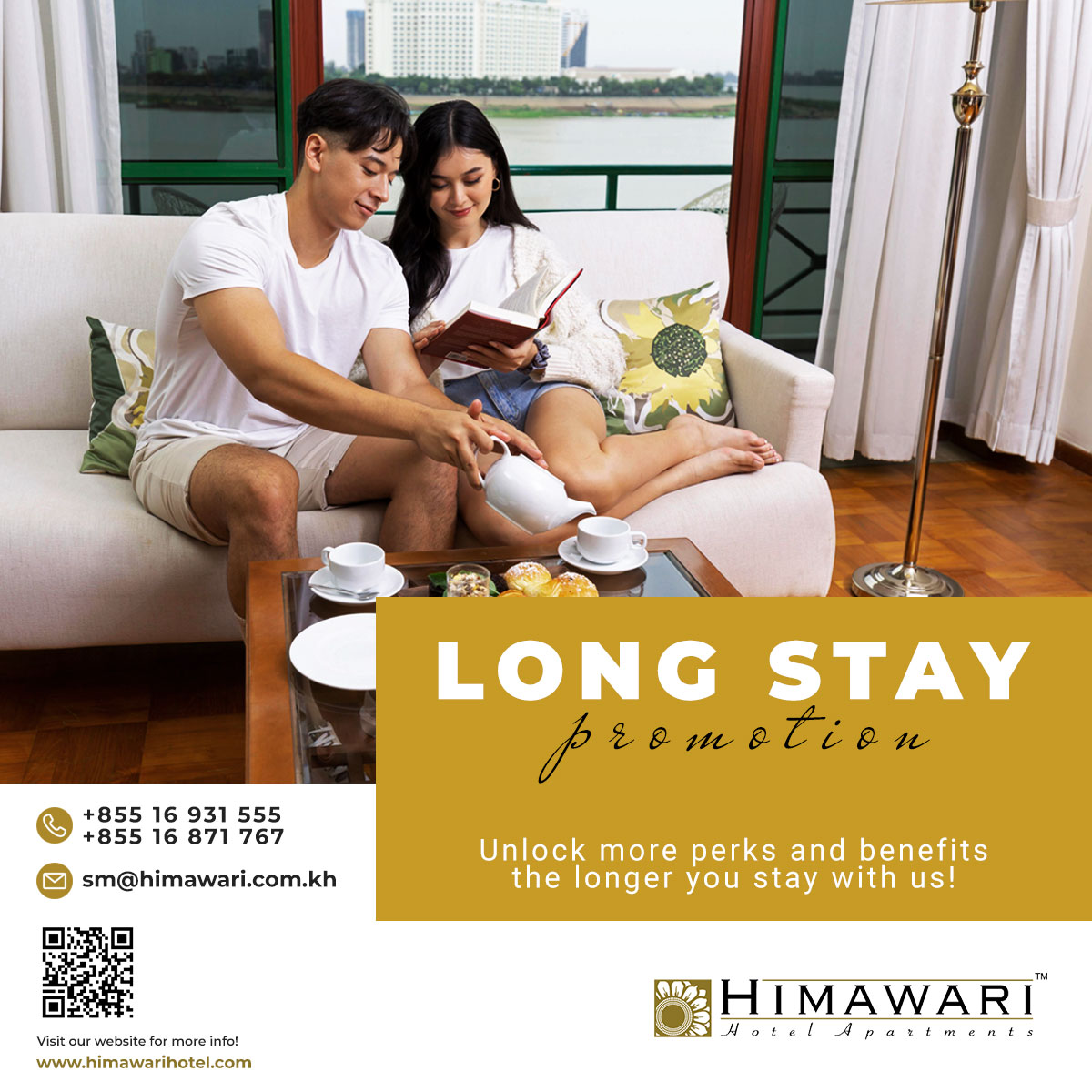 Home - Himawari Hotel Apartments | Phnom Penh, Cambodia